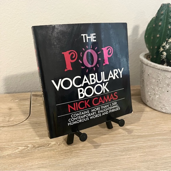 Accents | 1996 The Pop Vocabulary Book By Nick Camas Vintage Slang ...